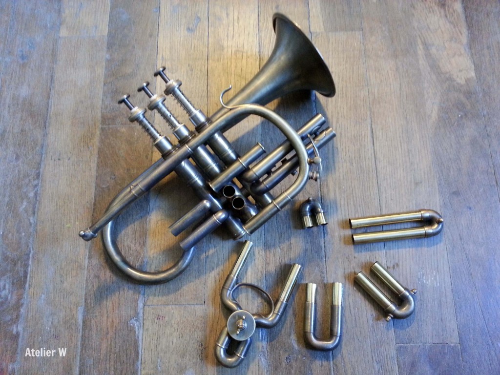 Cornet F.Besson “système prototype” entièrement refait: vendu